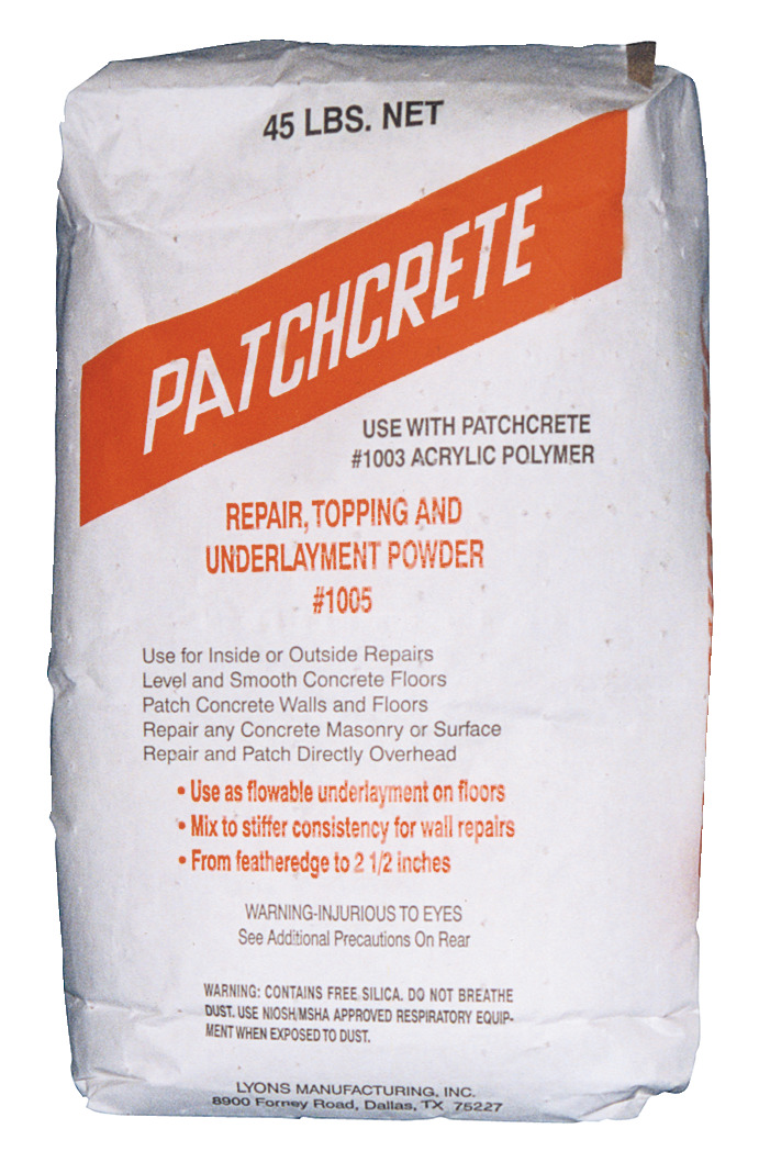 White Cap | Lyons Manufacturing Rampatch 45Lb Bag