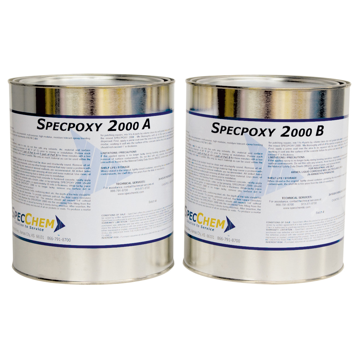 White Cap | SpecChem SpecPoxy 2000 MV Epoxy 1 Gal.