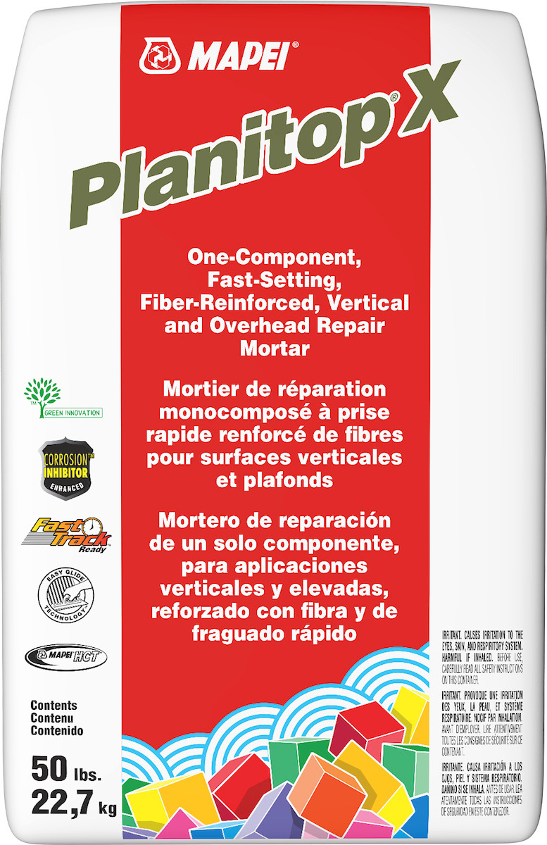 White Cap | MAPEI Planitop X 50 lb. Bag Gray Vertical/Overhead Repair ...