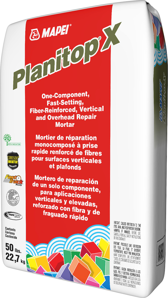 White Cap | MAPEI Planitop X 50 lb. Bag Gray Vertical/Overhead Repair ...
