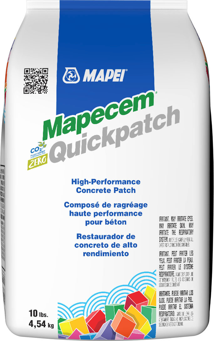 White Cap | Mapei Mapecem Quickpatch Concrete Patch, 10 lb. Bag