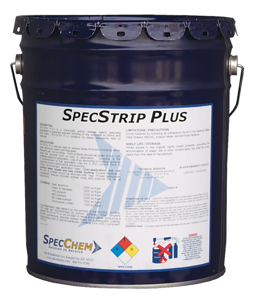 White Cap | SpecChem SpecStrip Plus Form Release 55 Gal.