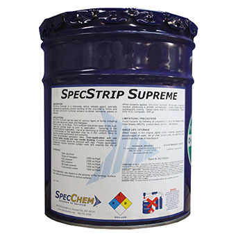 White Cap | Specchem 5Gal Specstrip Supreme Form Release