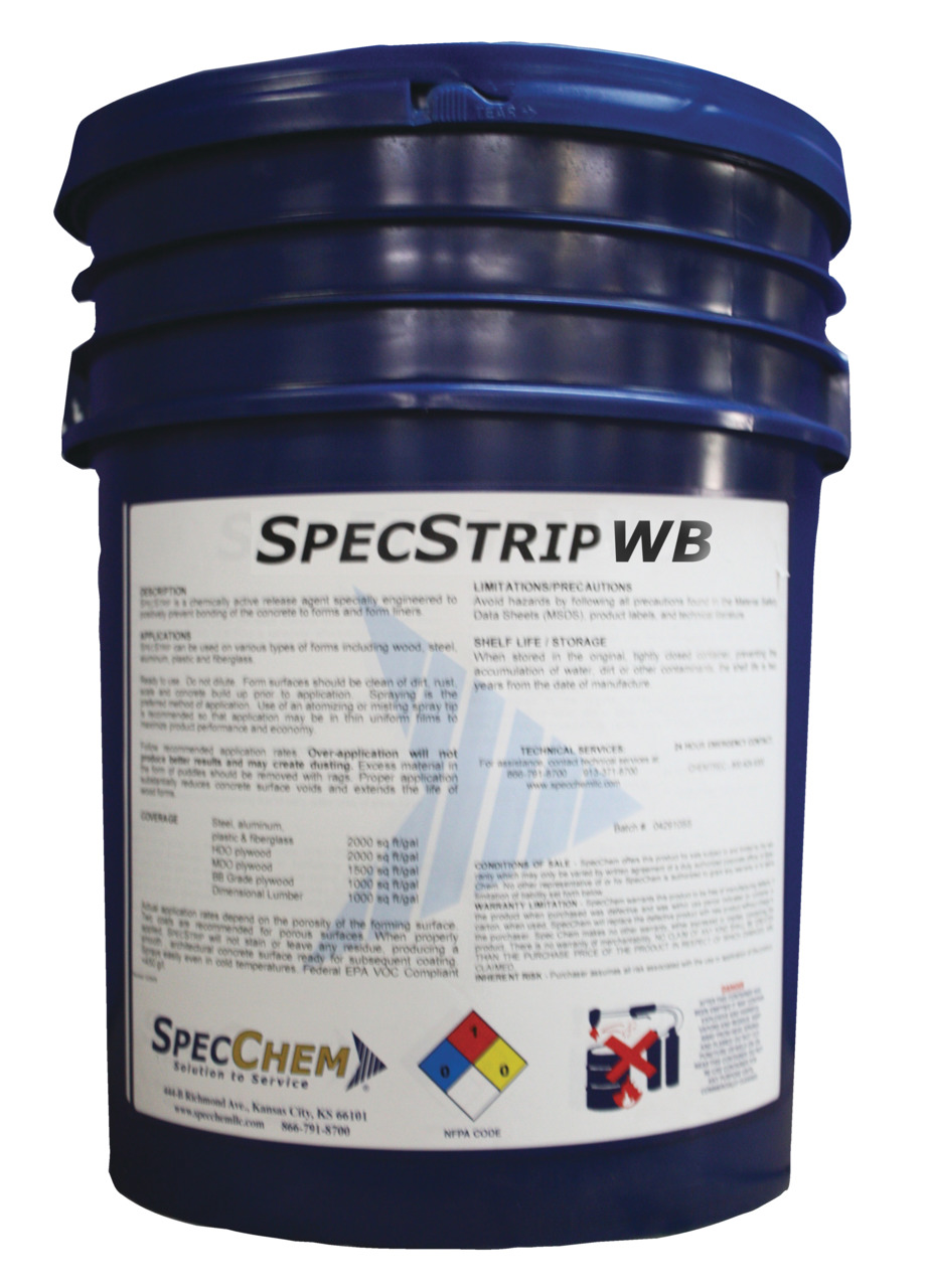 White Cap | SpecChem 5 Gal. SpecStrip WB Water Based