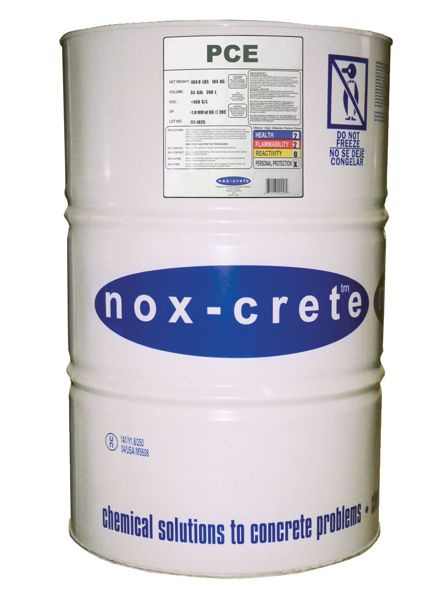 White Cap | Nox-Crete PCE 55 Gal. Drum White Architectural Form Release ...
