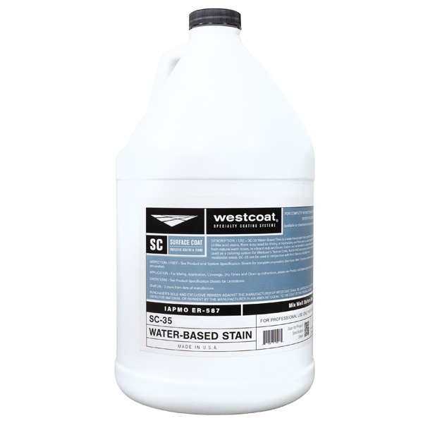 White Cap | Westcoat SC-35 Umber 1 gal. Water-Based Stain