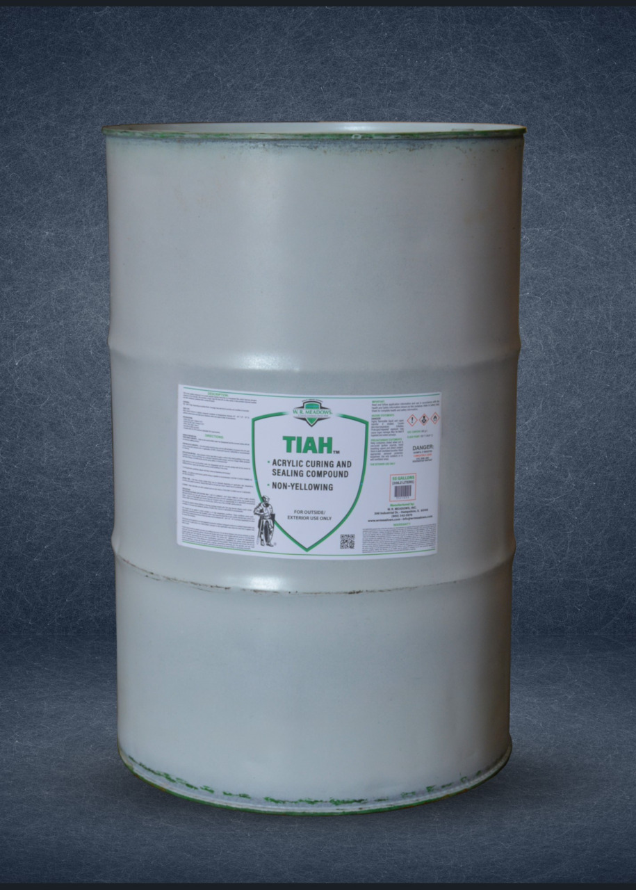 White Cap | W. R. MEADOWS TIAH 55 Gal. Drum Clear Exterior Concrete ...