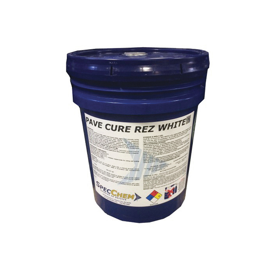 White Cap | SpecChem Pave Cure Rez White CA DOT 5 Gal. Pail White Resin ...
