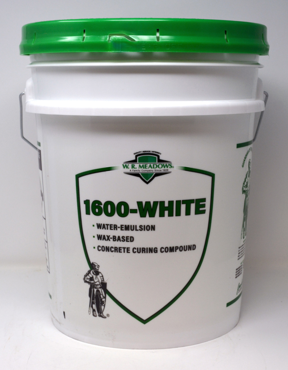 White Cap | W. R. Meadows 1600-White Concrete Curing Compound, 5Gal