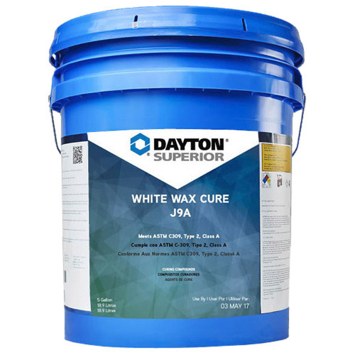 White Cap | Dayton Superior 5 Gal. Pail White Wax Cure J9A Concrete ...
