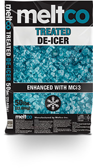 White Cap | meltco 50 lb. Blue Treated De-Icer