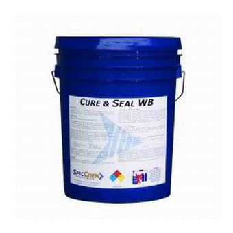 White Cap | SpecChem Cure & Seal WB 25 Water Based Sealant 55 Gal.