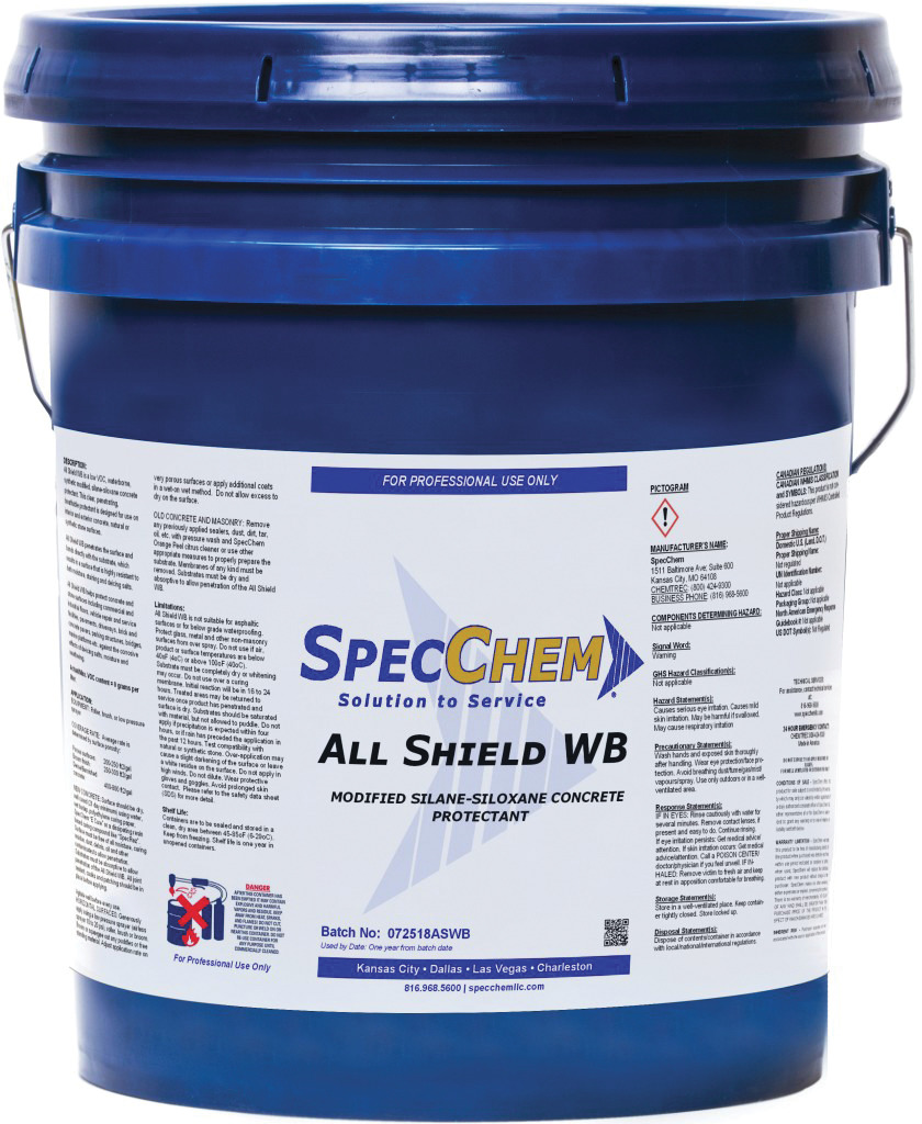 White Cap | SPECCHEM 5gal All Shield WB Penetratng Protectant