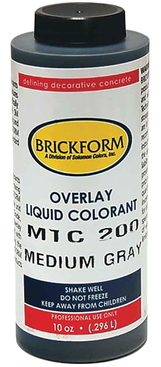 White Cap | BRICKFORM Light Gray Micro Topping Colorant