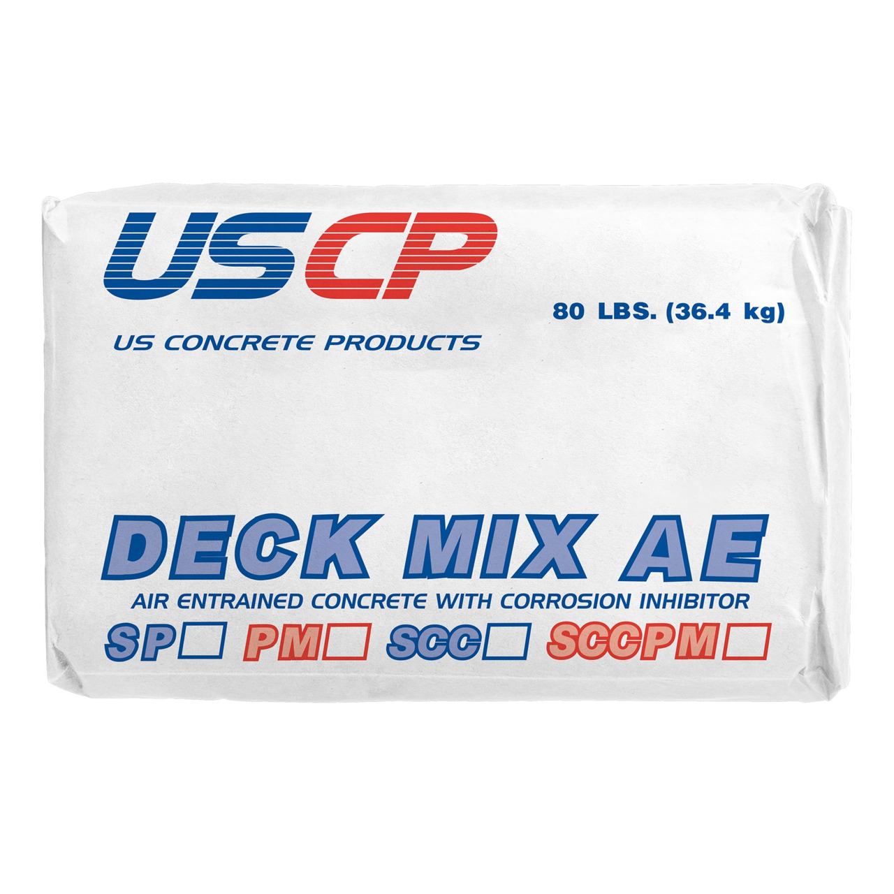 White Cap | USCP 80 lb Bag Gray Concrete Mix 42/PL