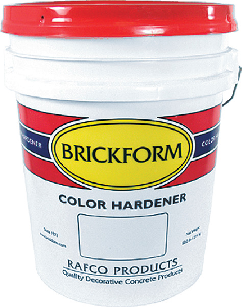 White Cap | BRICKFORM Venetian Pink Color Hardener HD 63 lb/pail