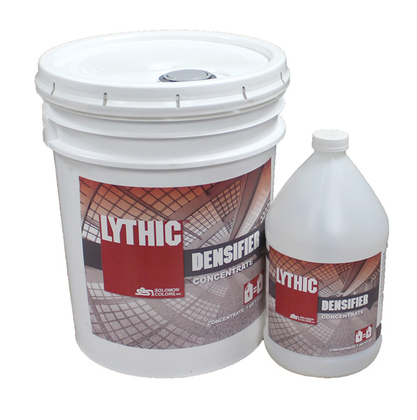 White Cap | Solomon Colors Lythic 5 Gal. Pail White Concrete Floor Hardener