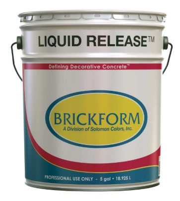 White Cap | BRICKFORM Liquid Release 5 gal Bucket Colorless Bond Breaker
