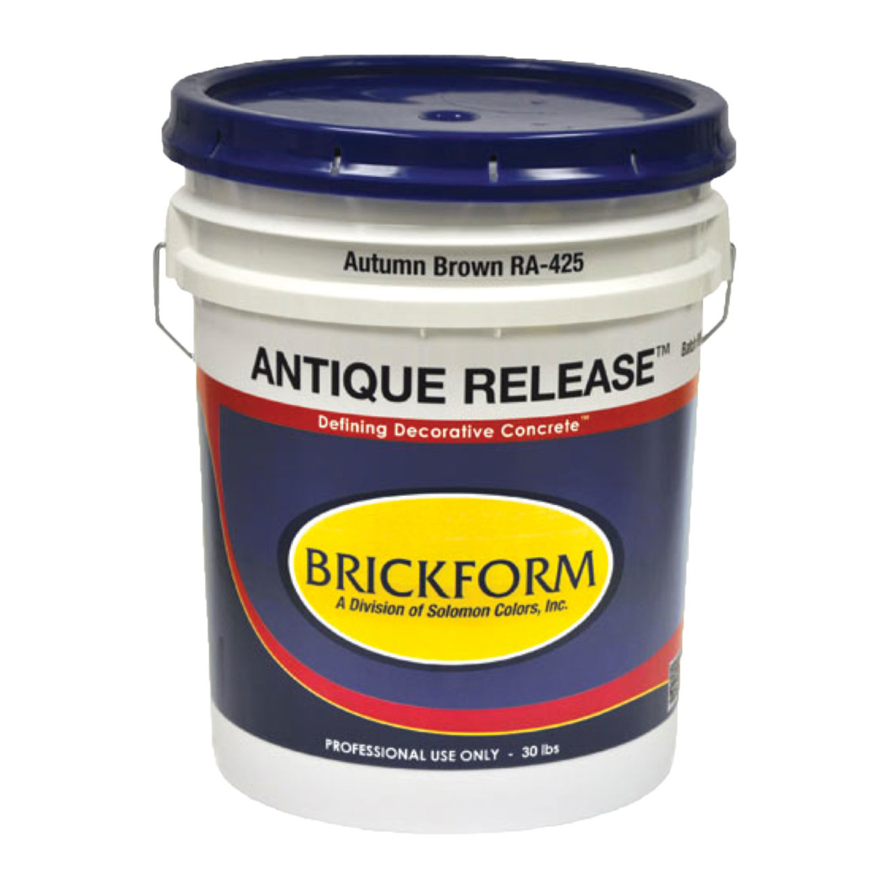 White Cap | BRICKFORM Dark Gray Release Agent