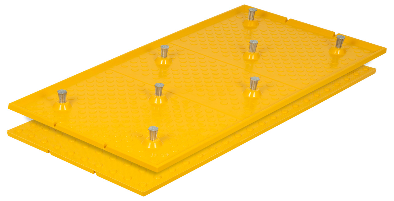 White Cap | 24X48 Replaceable Tile Seattle Yellow 8S/F Ada Solutions
