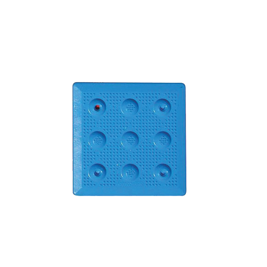 White Cap | Armor-Tile 36 in. x 48 in. 2.35 Blue Cast-In-Place Tile
