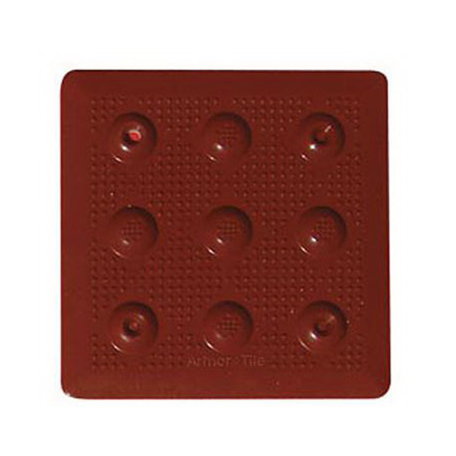 White Cap | Armor-Tile 48 x 36 in. 2.35 in. 19,000 PSI Colonial Red ...