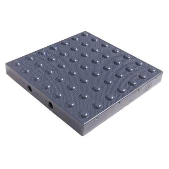 White Cap | Armor-Tile 48 in. x 36 in. 2.35 in. 19,000 PSI Dark Gray ...