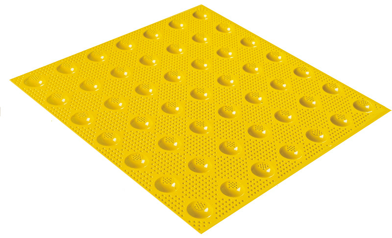 White Cap | Armor-Tile | Armor-Tile 24 in. x 48 in. Yellow Surface ...