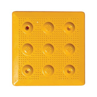 White Cap | Armor-Tile 2 ft. x 5 ft. 19,000 PSI Yellow Vitrified ...