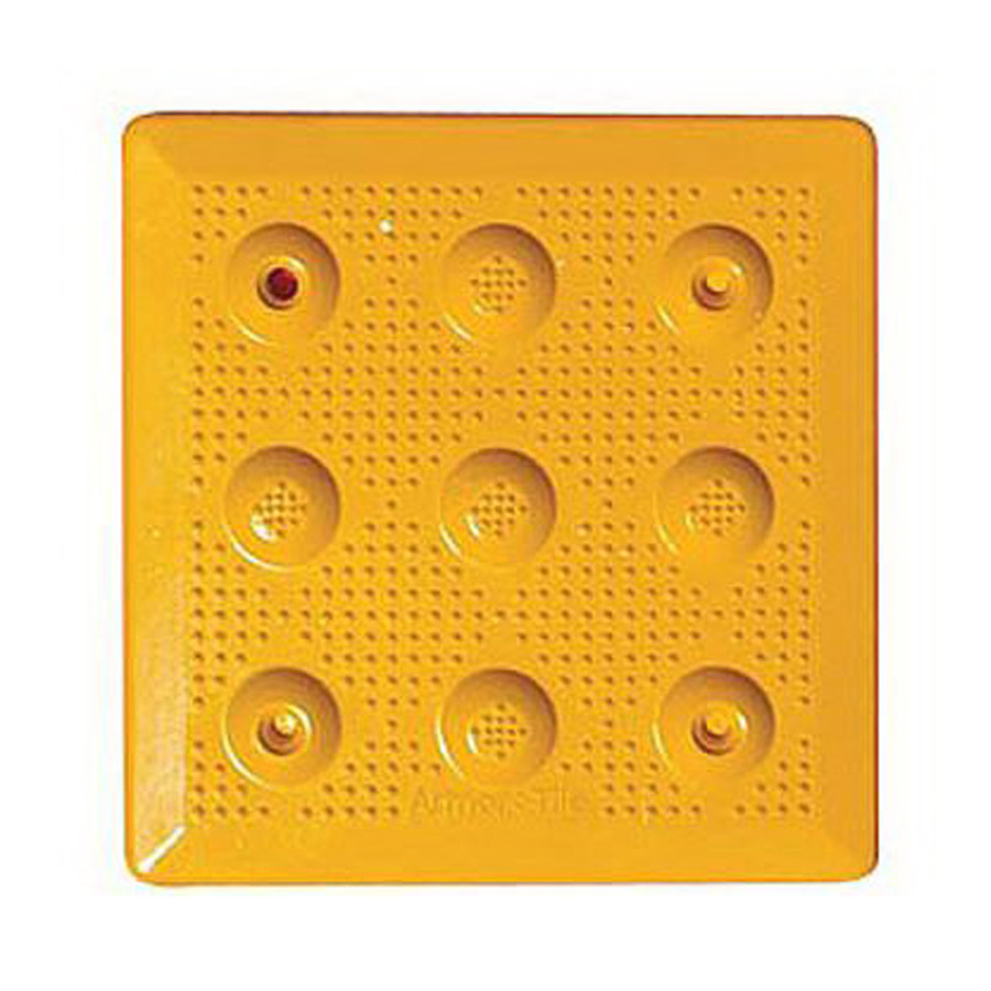 White Cap | Armor-Tile 3 x 4 ft. 19,000 PSI Yellow Surface Applied Tile ...