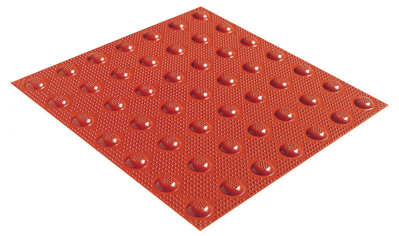 White Cap | Armor-Tile ADA 36 in. x 60 in. x 0.3875 in. Brick Red ...