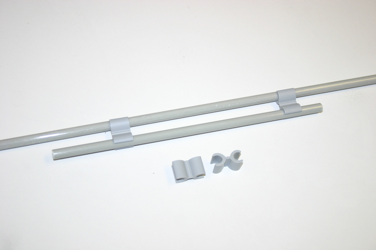 White Cap | RJD Spreader Clip for 6K Fiberglass Rods