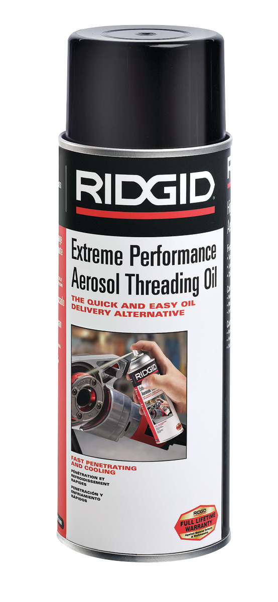 White Cap | RIDGID 16 Oz. Aerosol Threading Oil