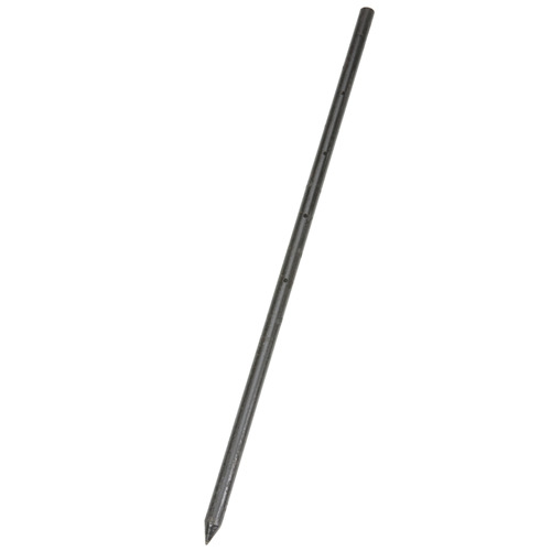 White Cap | Grip-Rite 3/8 x 1-1/2 x 12" Steel Flat Stake with Hole 10/BD