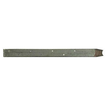 White Cap | Grip-Rite 36" x 1-1/2" Flat Steel Stake