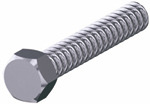 White Cap | Meadow Burke 3/4" x 4" Grade 5 Plain Coil Bolt