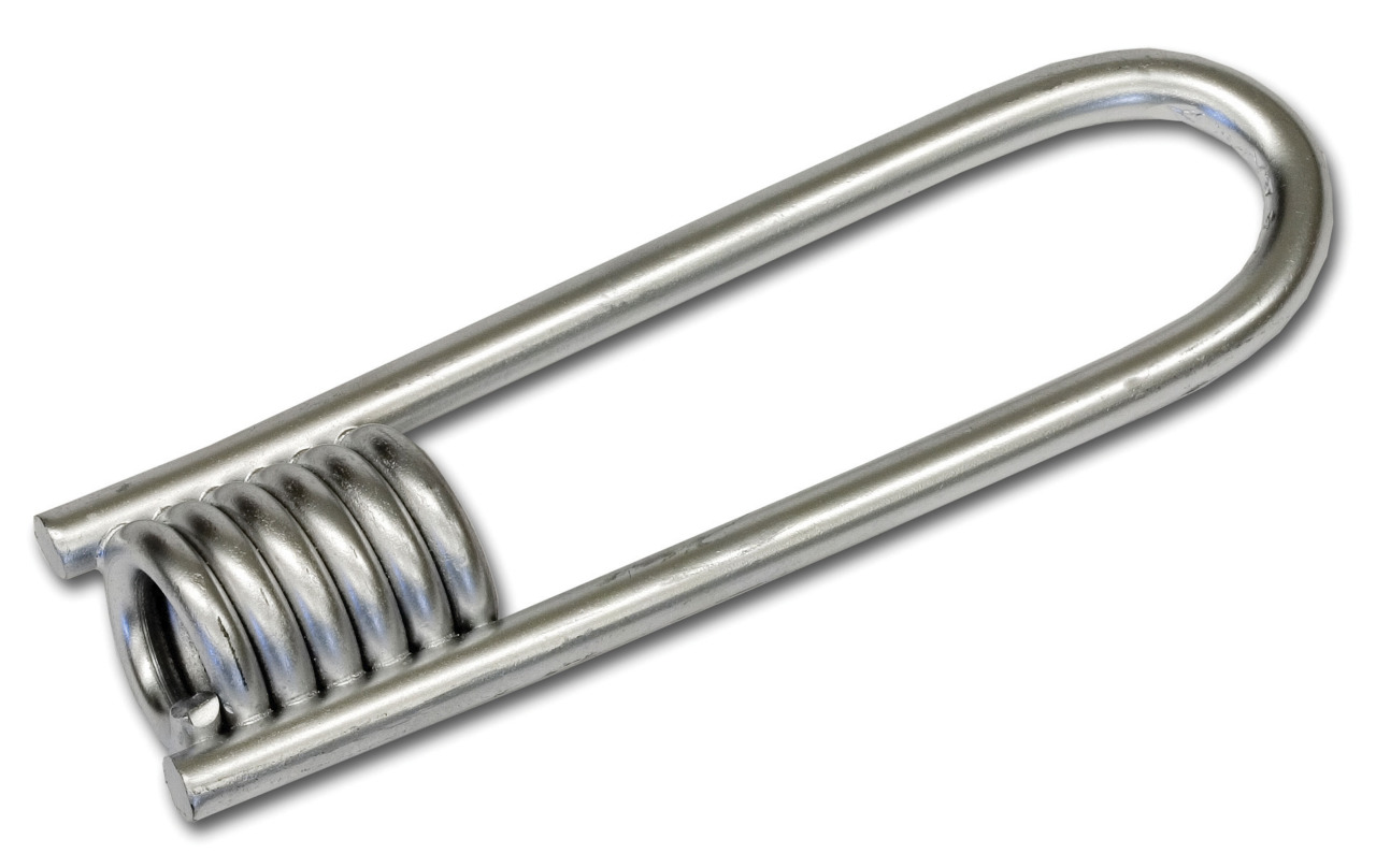 White Cap | Dayton Superior 1/2" x 4" B16 Plain Coil Loop Insert