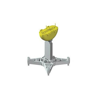 White Cap | Meadow Burke 10" Super-Lift III Tilt-Up Insert