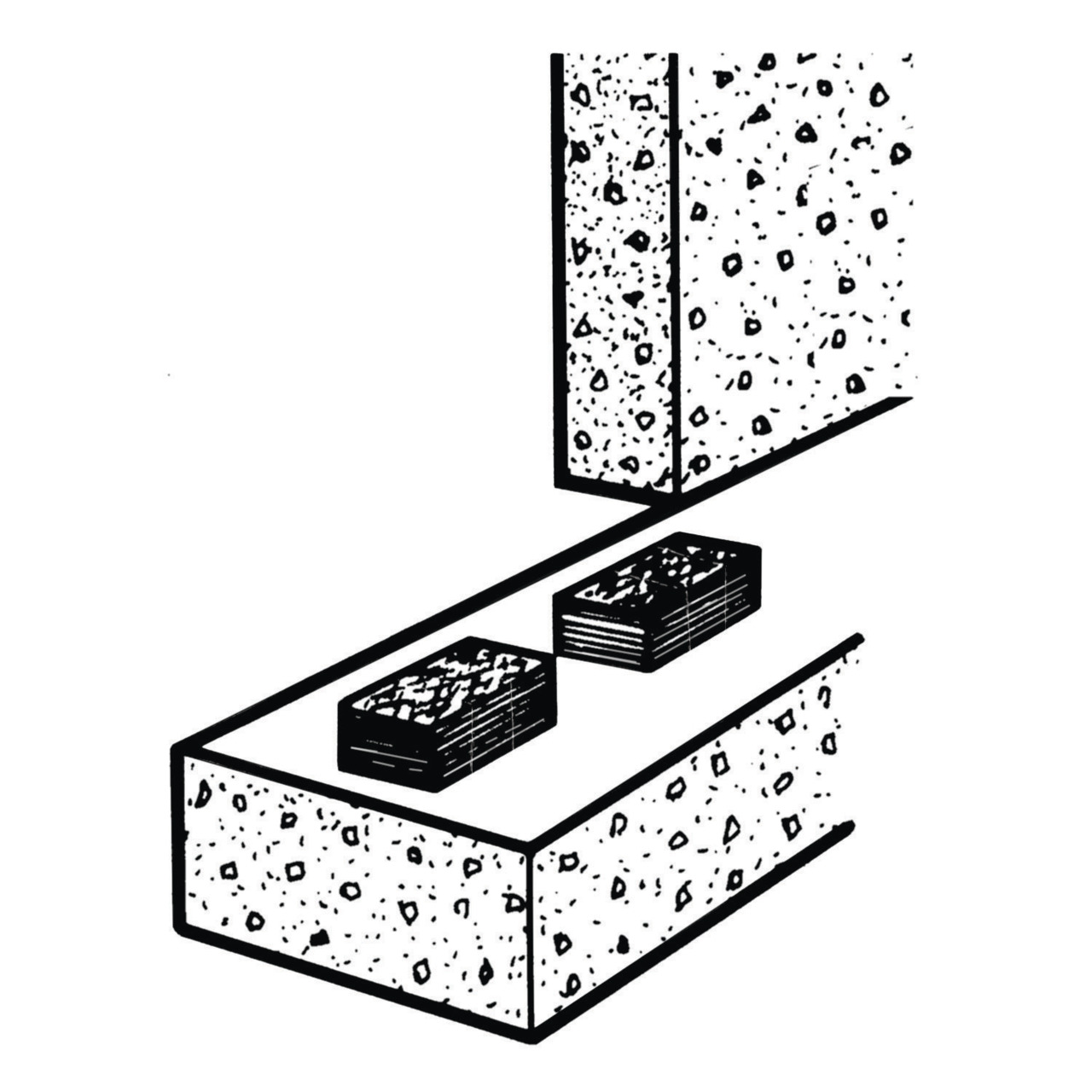 White Cap | Dayton Superior Korolath 1/4" x 2" x 4" Shim