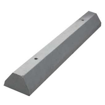 White Cap | Quikrete 4' Concrete Car Stop Parking Bumper