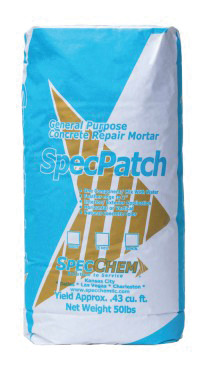 White Cap | Specchem Specpatch5 5 Minute Repair Mortar - Bag 50lb