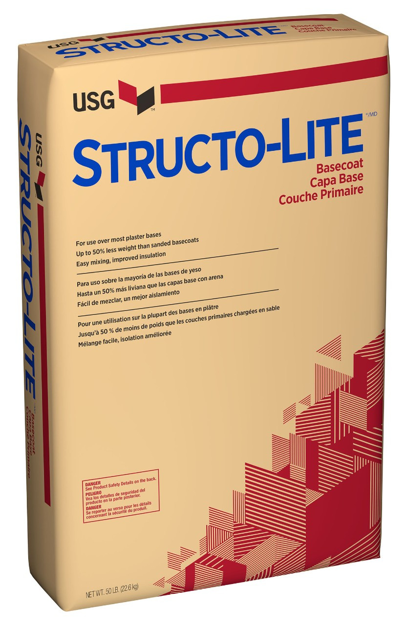 White Cap | USG Structo-Lite 50 lb. Basecoat Plaster