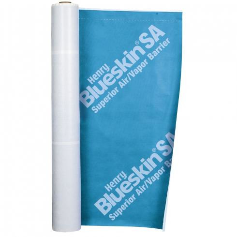 White Cap | Henry Blueskin SA Self-Adhering 40 mil Membrane 18 in. x 75 ...