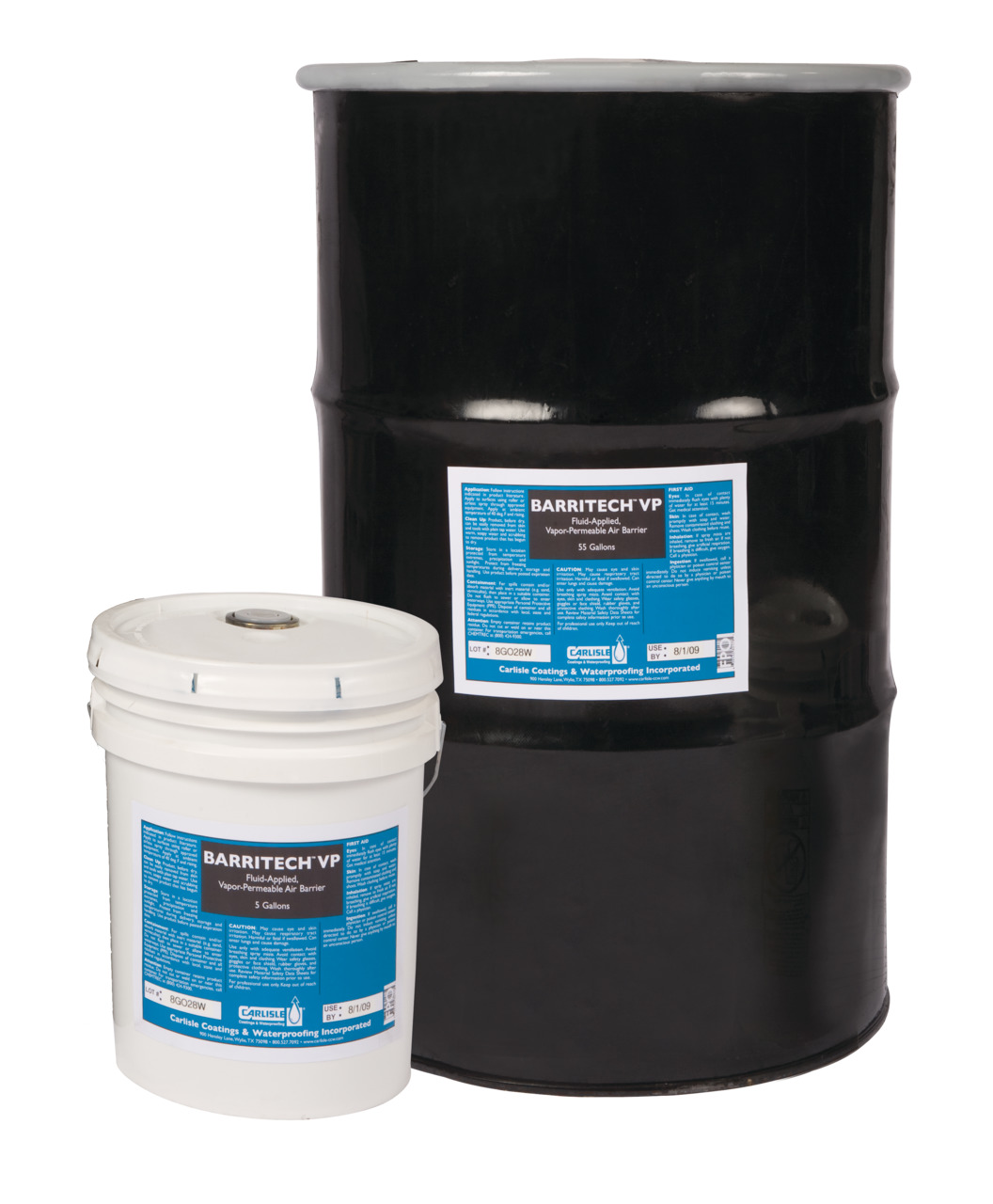 White Cap | Carlisle Coatings & Waterproofing Barritech VP Air Barrier ...