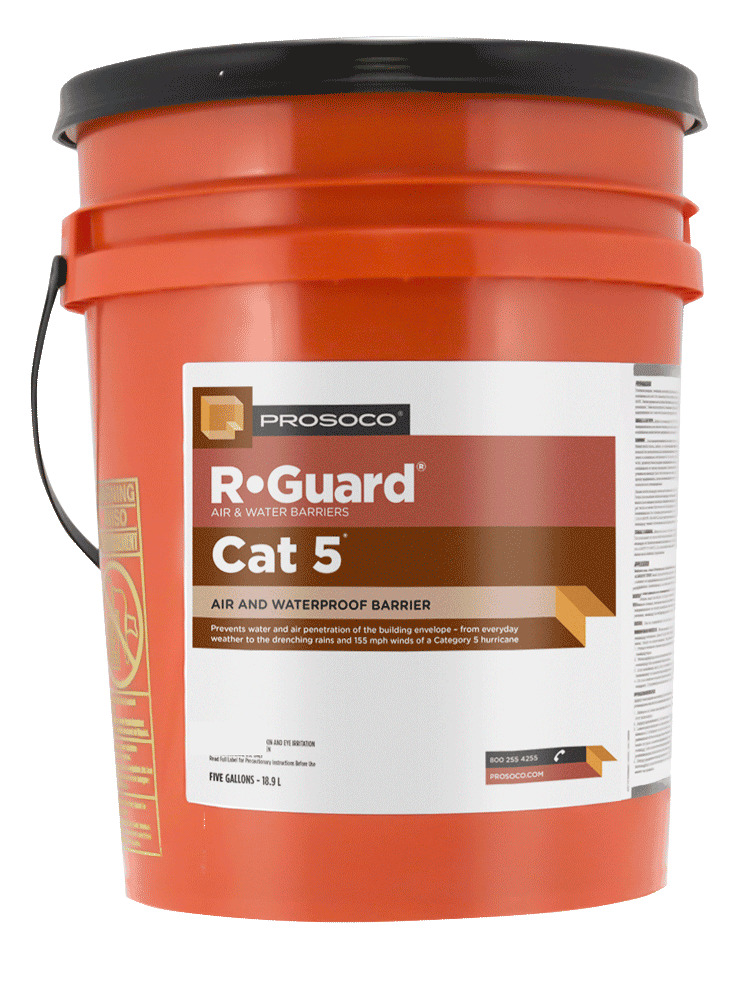 White Cap | PROSOCO 5 Gal. R-GUARD Cat 5 STP Air and Waterproof Barrier