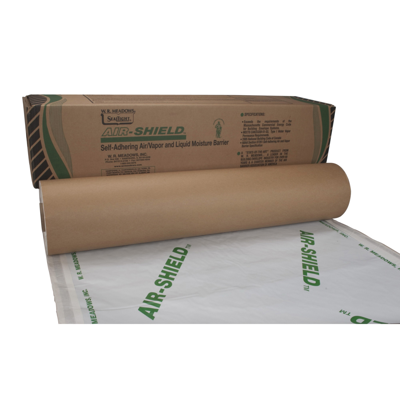 White Cap | W. R. MEADOWS 12 in. x 75 ft. AIR-SHIELD Self-adhering ...