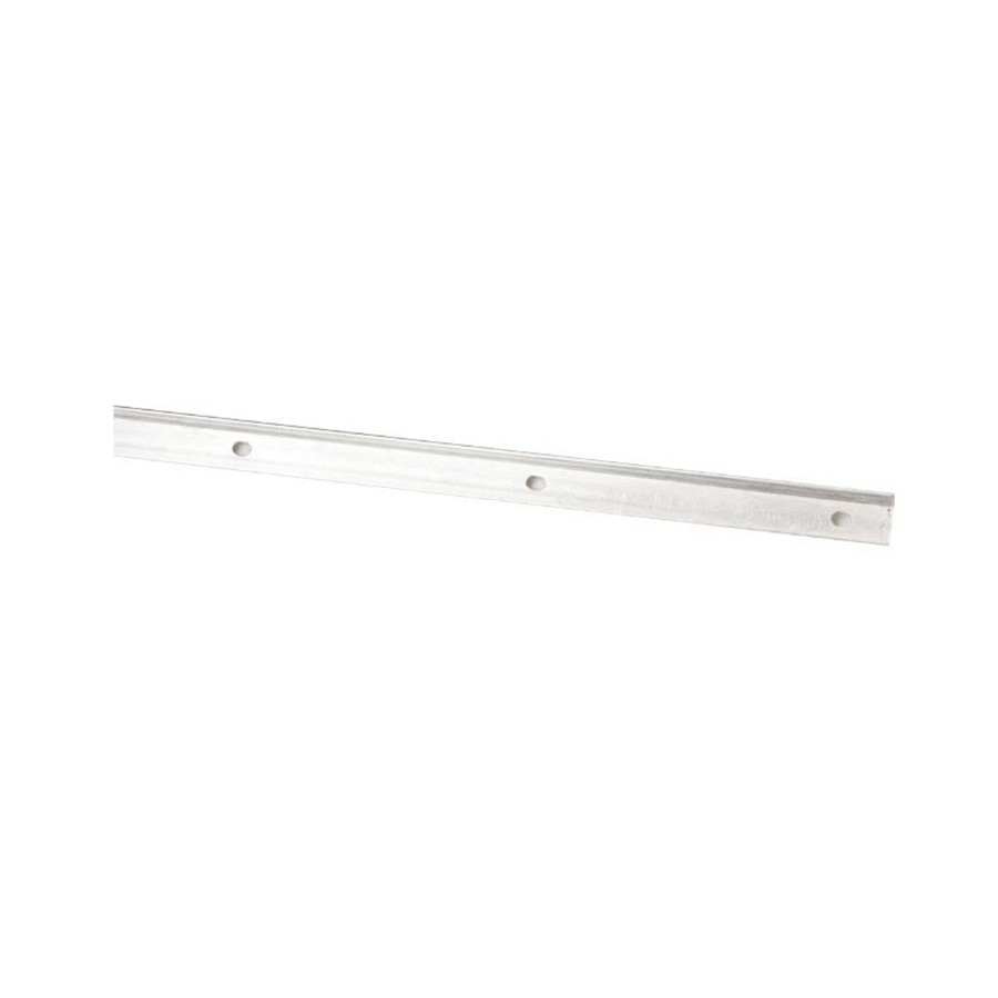 White Cap | 1/8In x 1In x 8Ft T1 Alum Term Bar