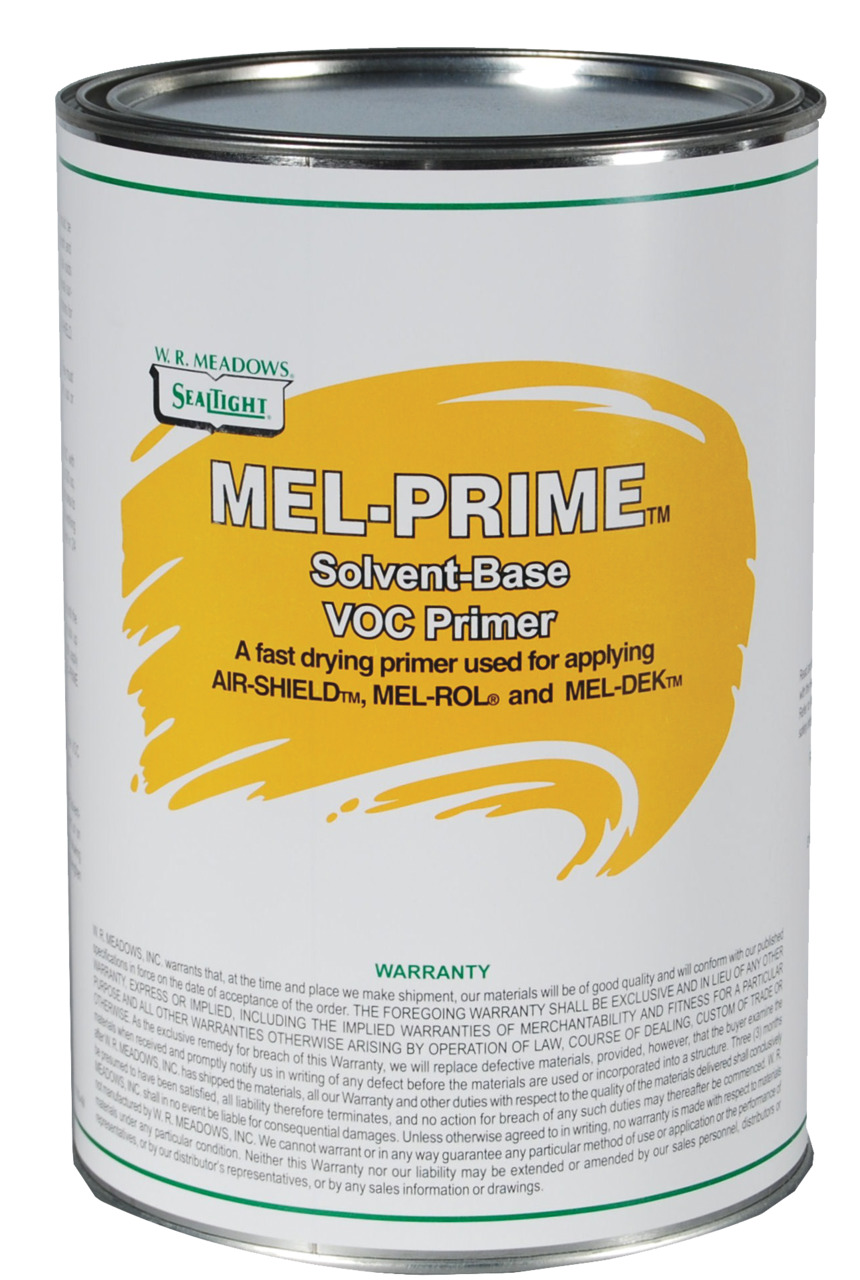 White Cap | W. R. Meadows MEL-PRIME Solvent-Based VOC Adhesive, 1 Gal. Can