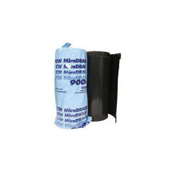 White Cap | Carlisle Coatings & Waterproofing MiraDRAIN 9000 4 ft. x 50 ft.