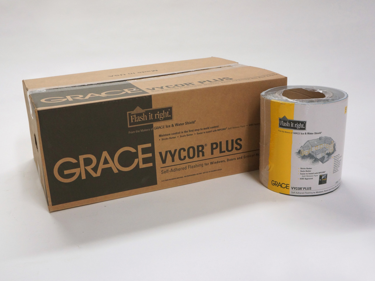 White Cap | GCP Applied Technologies Vycor Plus 25 mil x 6 in. x 75 ft ...